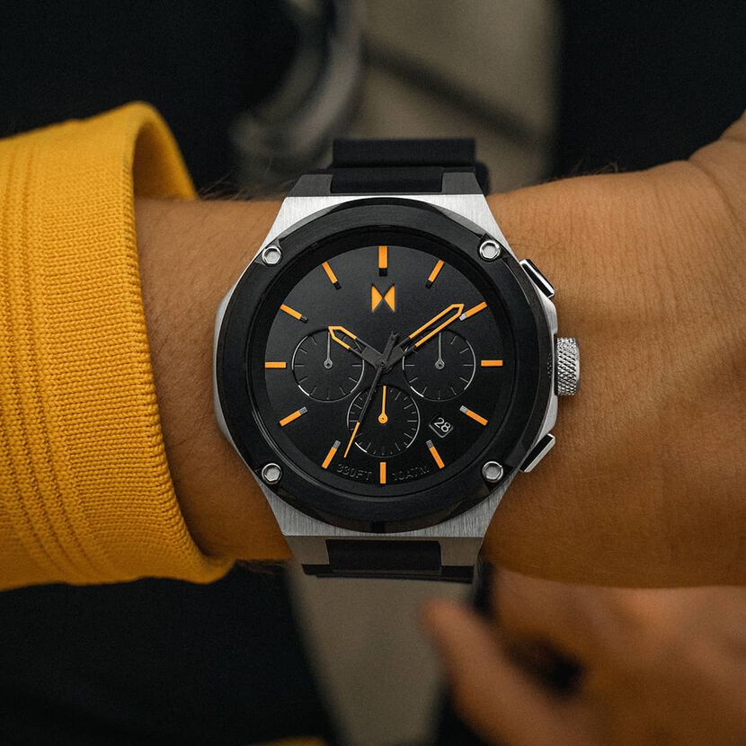 Raptor Men’s Sport Chronograph Watch | Electric Orange | MVMT