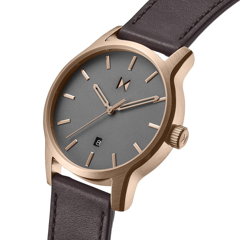 Classic II by MVMT - Clean Men's Watches in Grizzly Brown | MVMT