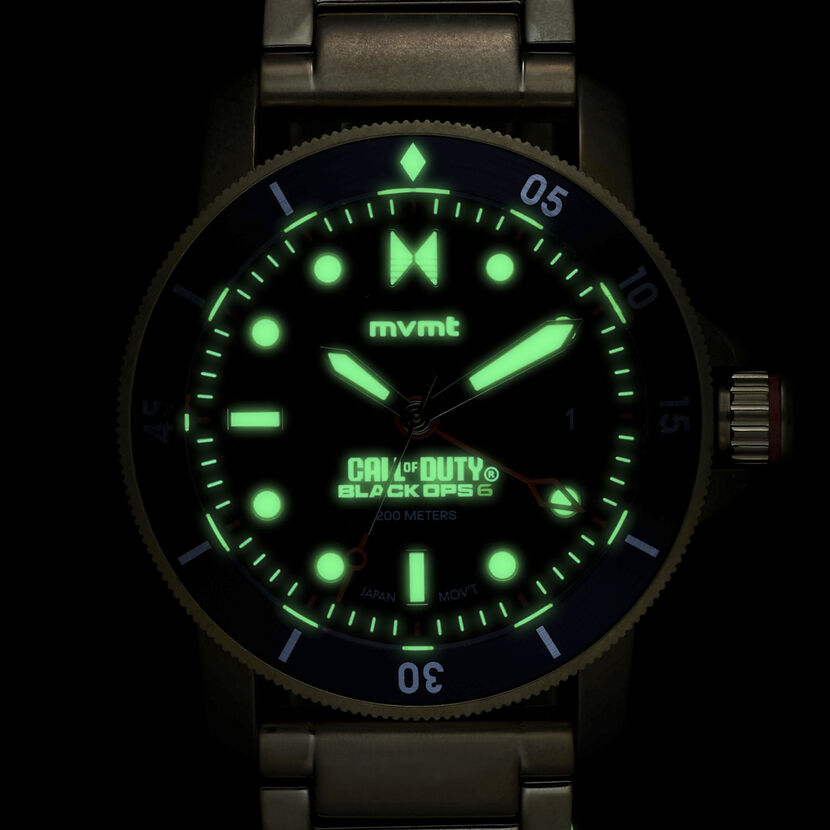 Cali Diver Auto Black Ops 6 Watch — MVMT x Call of Duty®: Black Ops 6 ...