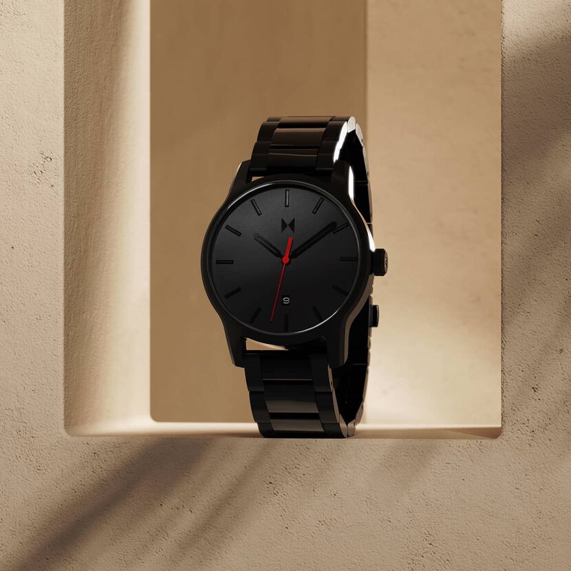 Classic II by MVMT - Clean Men's Watches in Jet Black Steel | MVMT